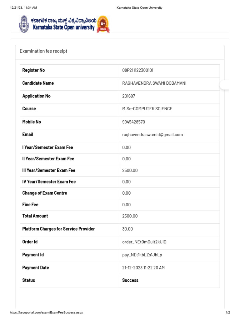 08P211122300101 - M. SC 3rd Sem (KSOU) | PDF