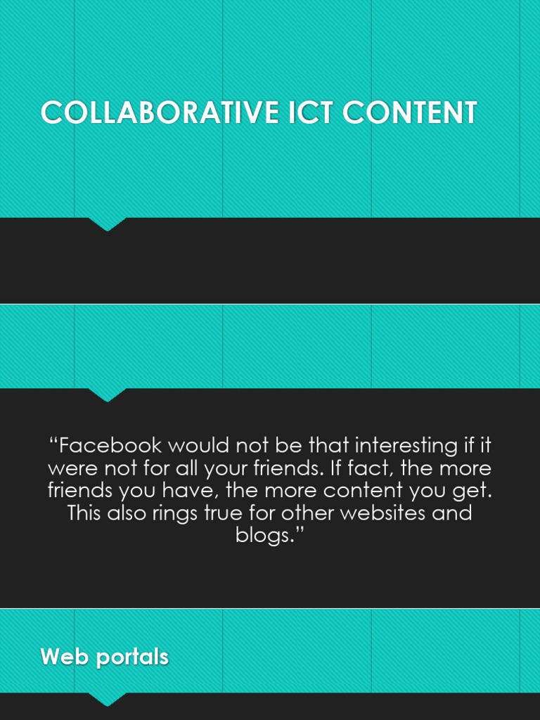 Collaborative Ict Content | PDF | Yahoo! | Educational Technology