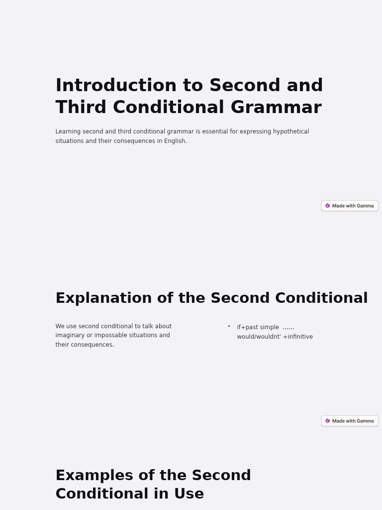 Second And Third Condition Pdf 1320