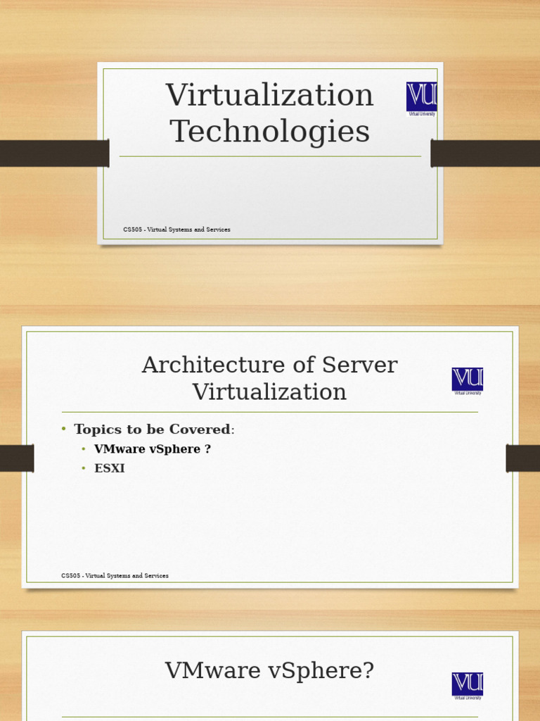 VMware vSphere (3) | PDF
