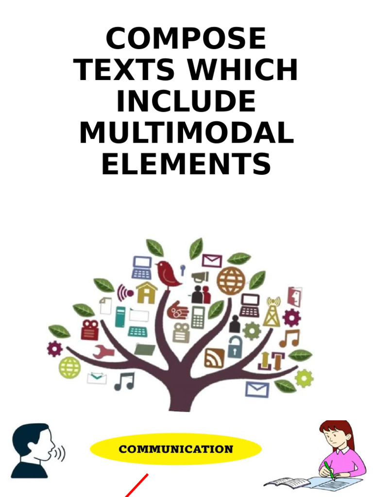Compose Texts Which Include Multimodal Elements | PDF | Cognitive ...