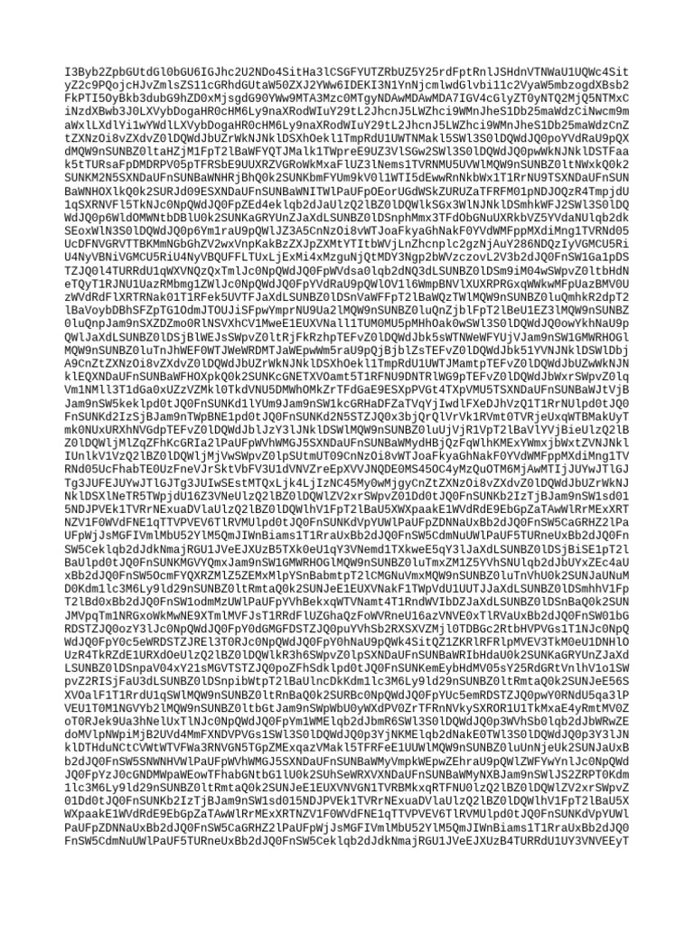Base64 Encoded Data Analysis | PDF