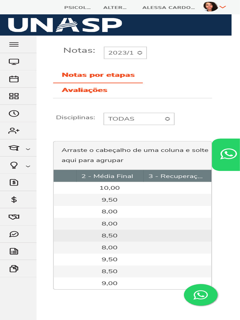 UNASP Portal Do Aluno | PDF