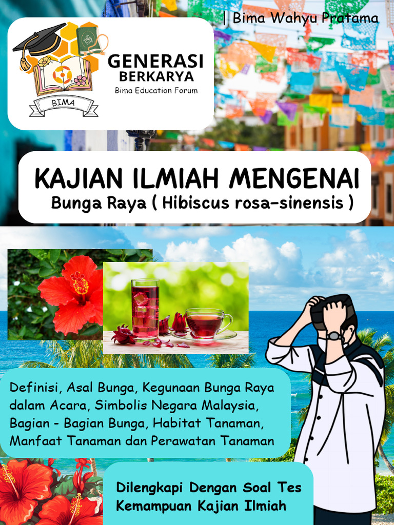 Kajian Ilmiah Mengenai Bunga Raya Bima Wahyu Pratama | PDF