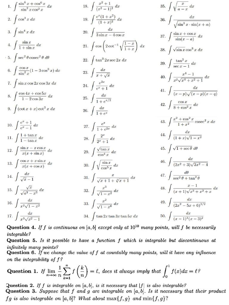 Integration | PDF