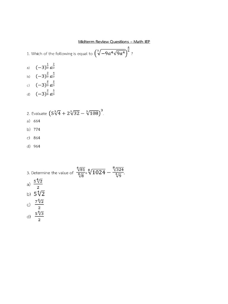 Blank Math | PDF