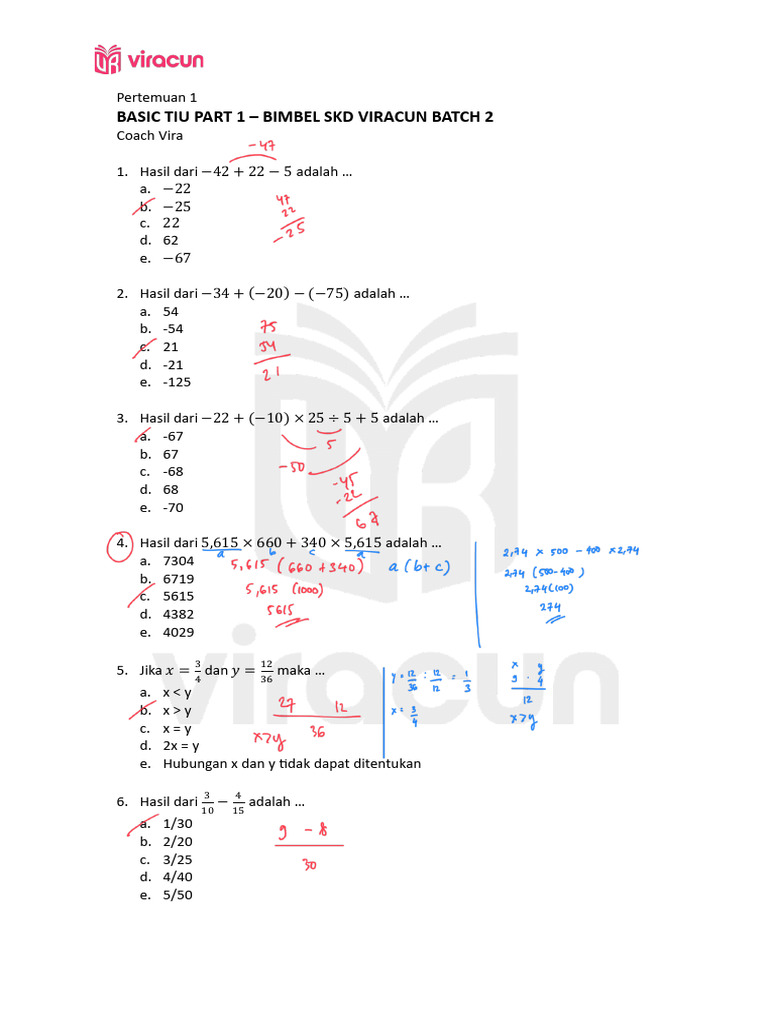 Basic Tiu Part 1 | PDF