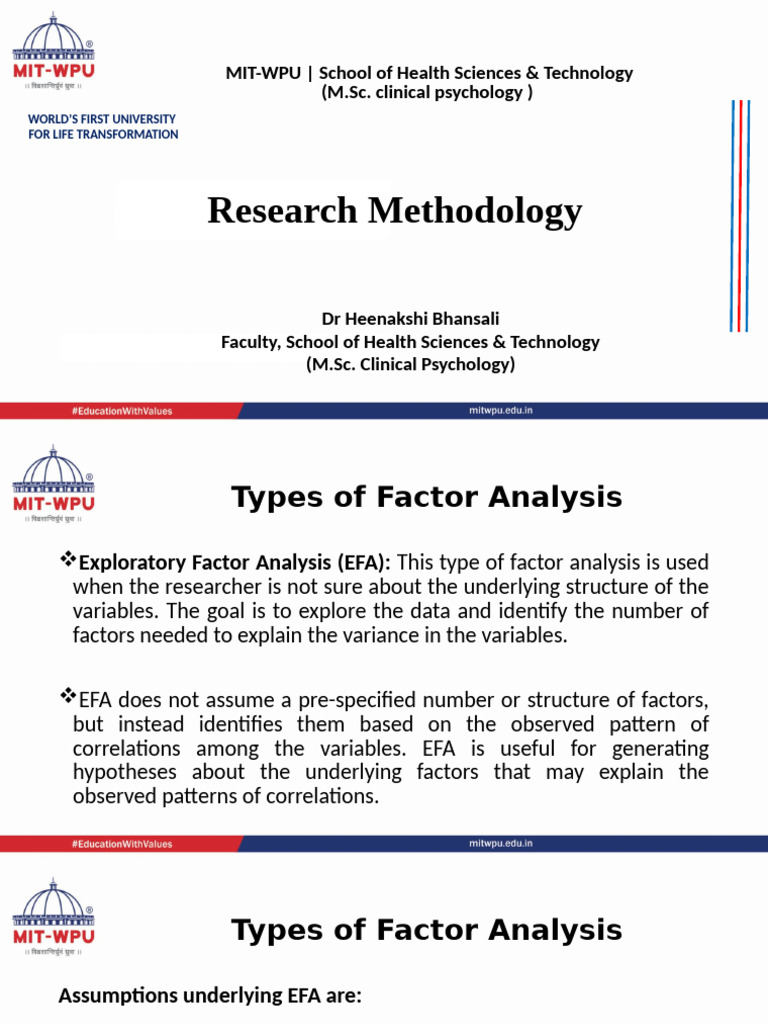 Factor Analysis (2) | PDF | Factor Analysis | Principal Component Analysis Factor Analysis (2) | PDF | Factor Analysis | Principal Component Analysis