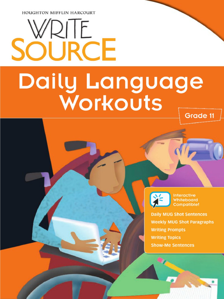 Write Source G11 Daily Language Workouts | PDF