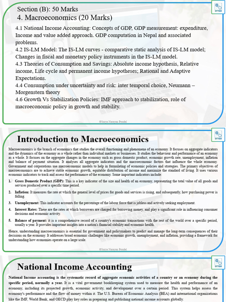 PPT Macro Day 1 | PDF | Gross Domestic Product | Macroeconomics