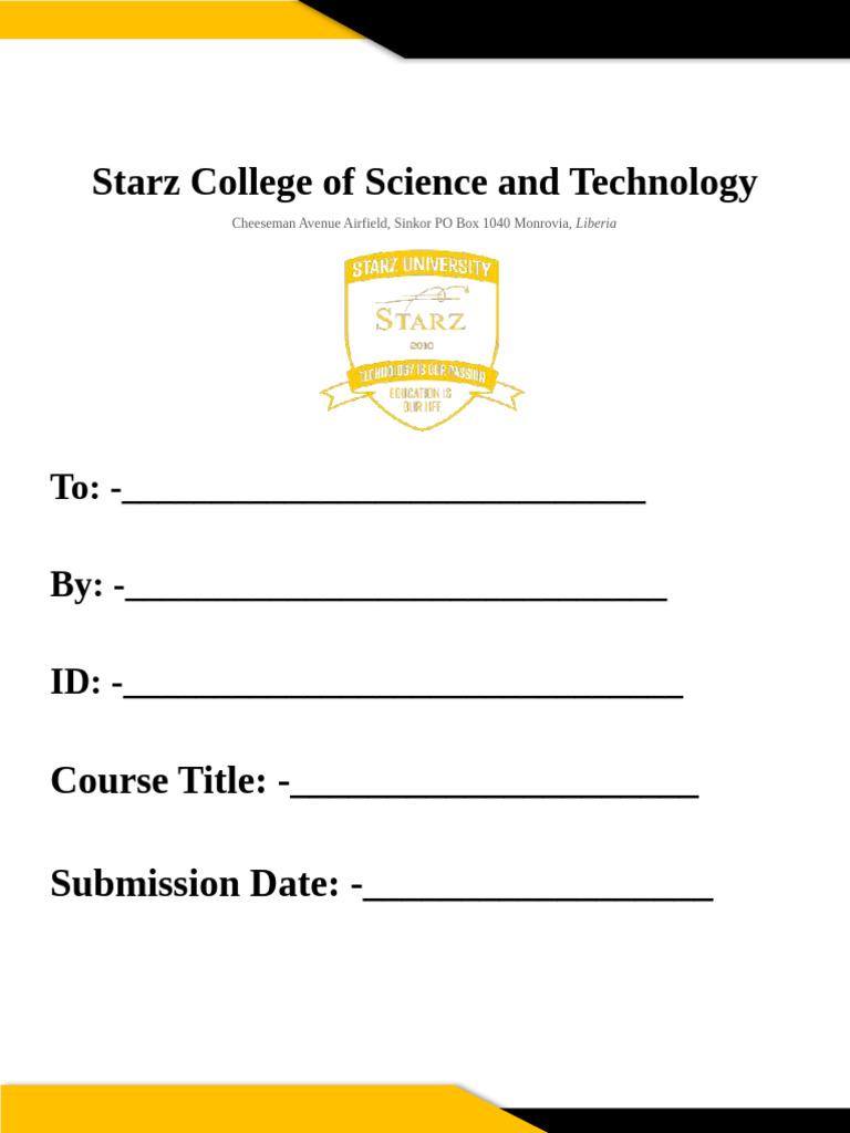 Starz College of Science and Technology | PDF | Agriculture ...