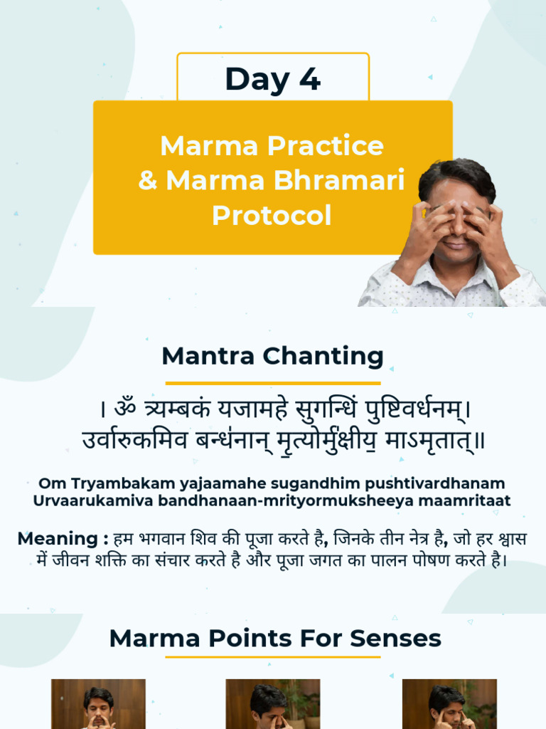 Marma PPT Day 4 | PDF