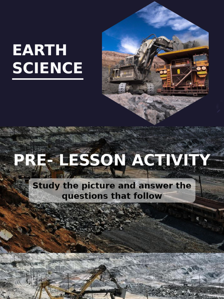 Earth Science PPT Mining | PDF | Mining | Ore