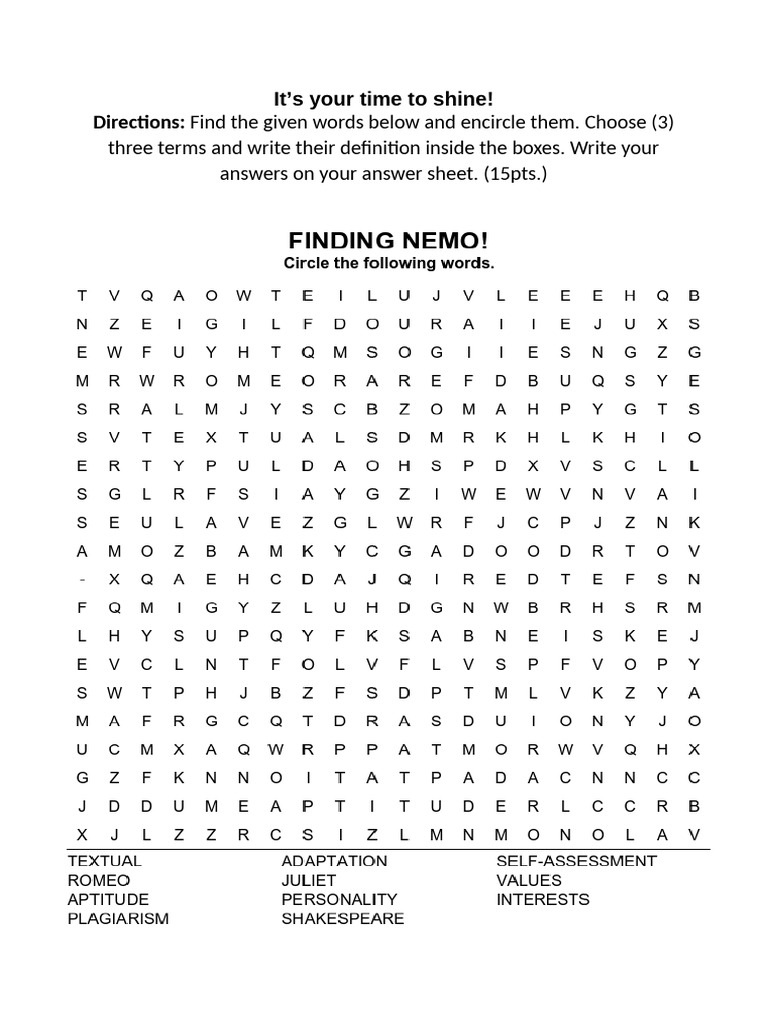 Nemo PDF to Word Activity Guide | PDF