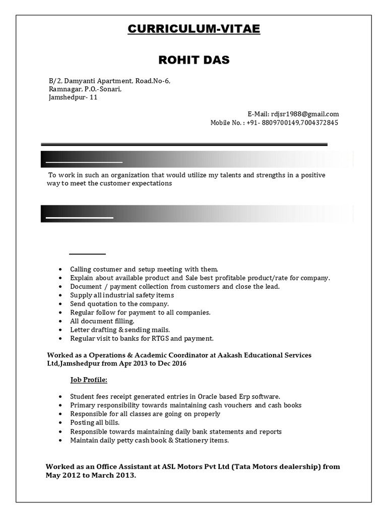 Rohit cv 2 | PDF