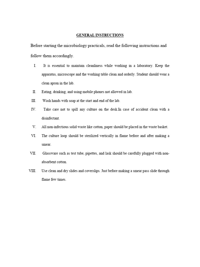 microbiology handouts (batch C) | PDF | Staining | Growth Medium