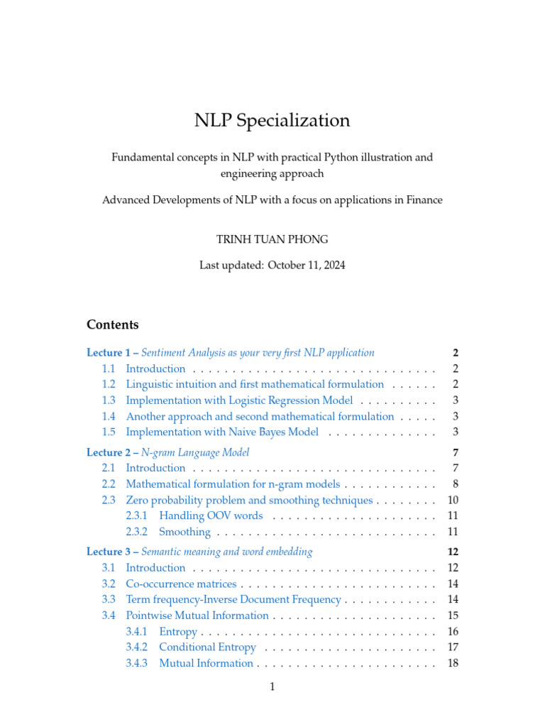 nlp_essentials | PDF | Applied Mathematics | Statistical Theory