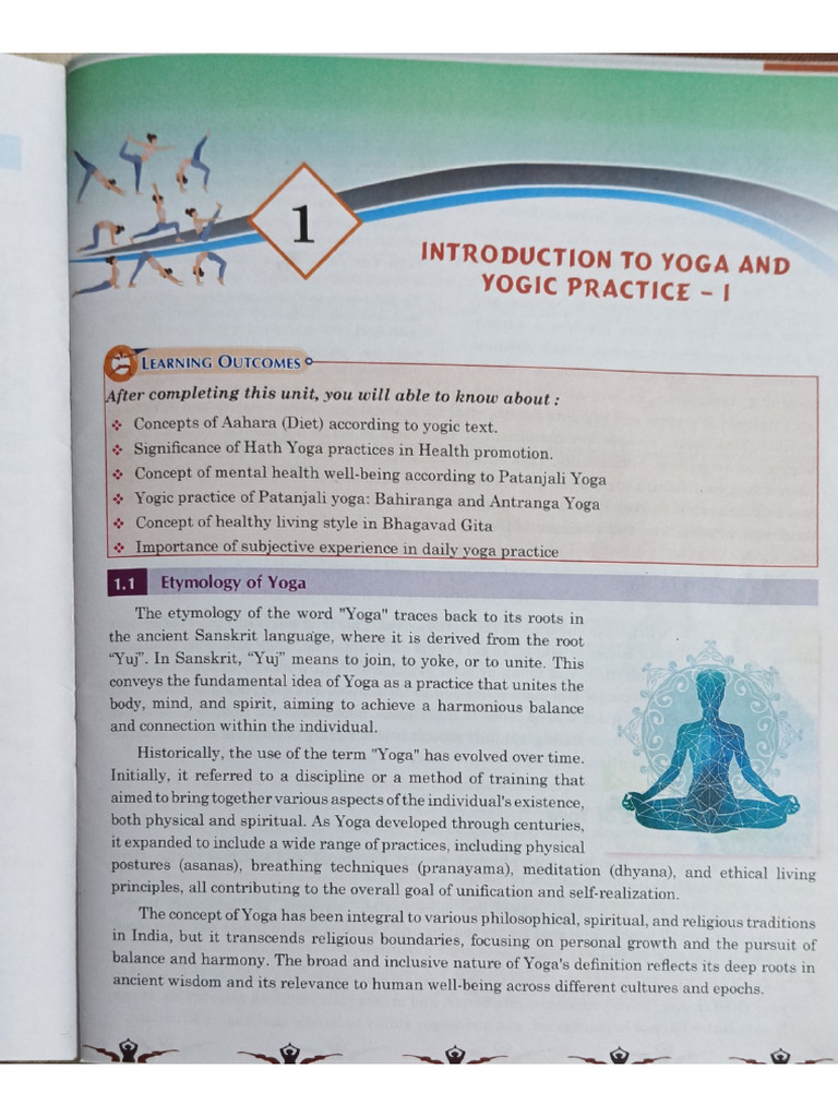 YOGA Unit 1-1 | PDF