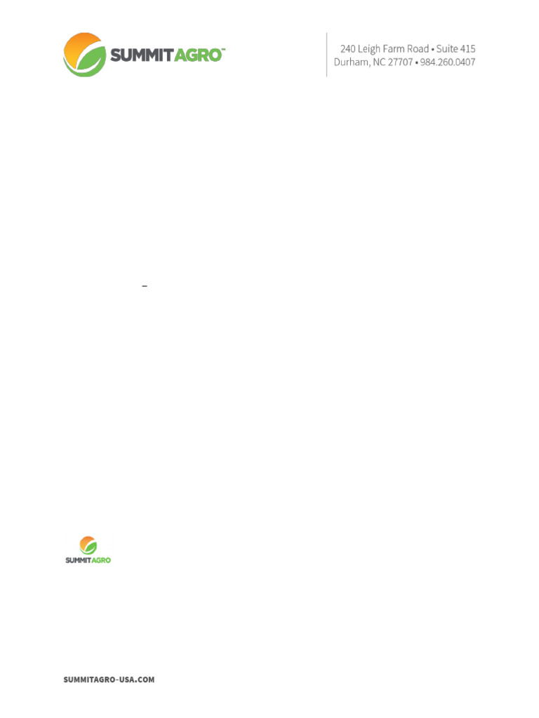 Summit Agro USA KENJA Fungcide 2ee For Canola | PDF