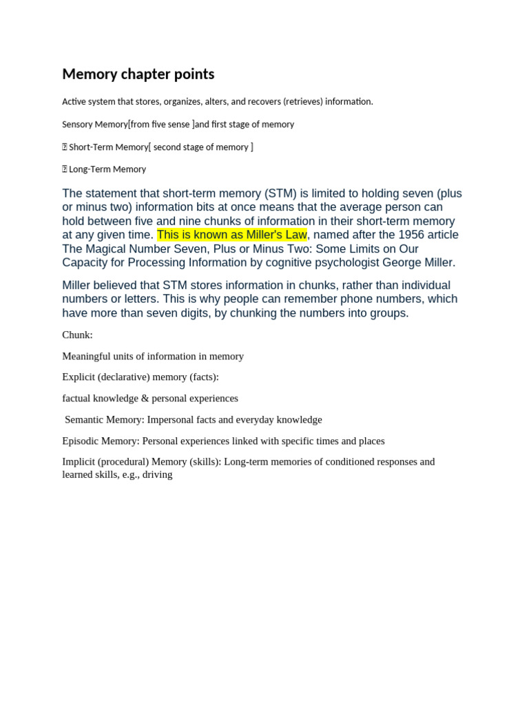 Understanding Memory Basics | PDF