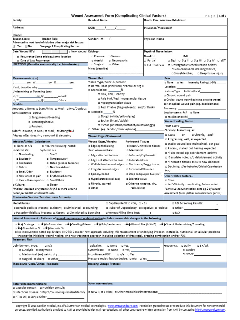 Spring 2016 JPST Wound Care Both Sessions Handout | PDF | Dietary ...