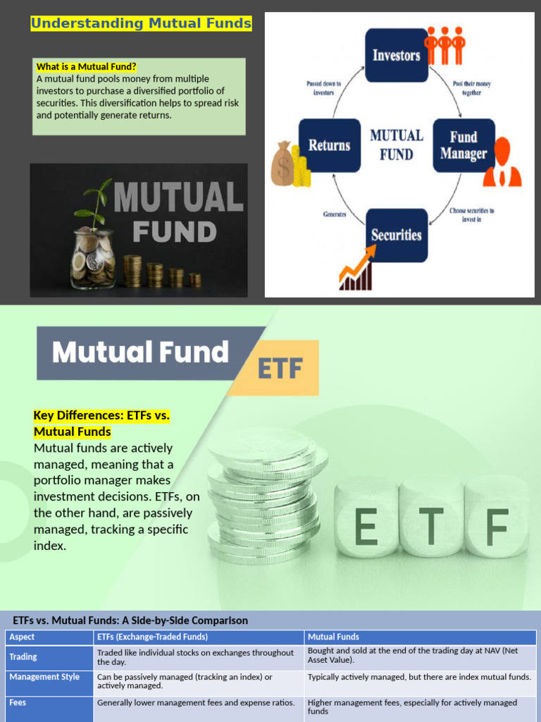 etf vs mutual funds | PDF | Investment Fund | Mutual Funds