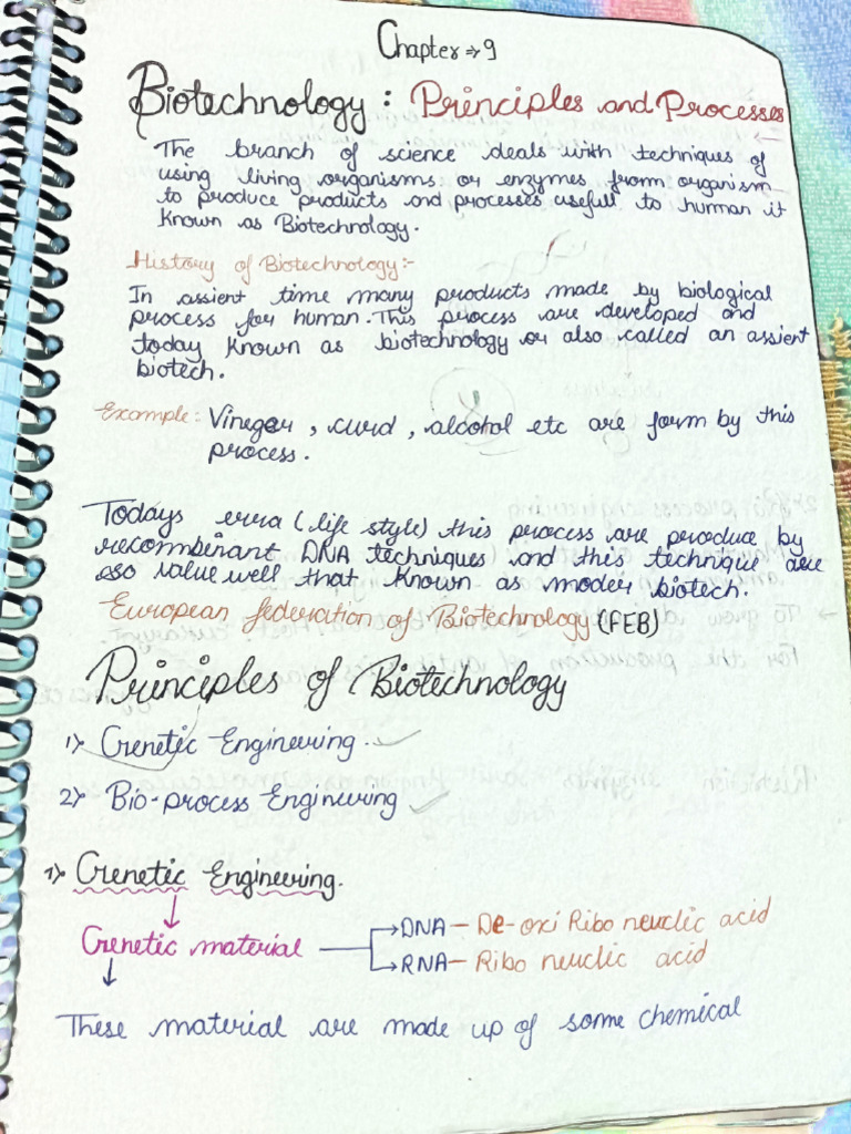 Biotechnology Principles and Process | PDF