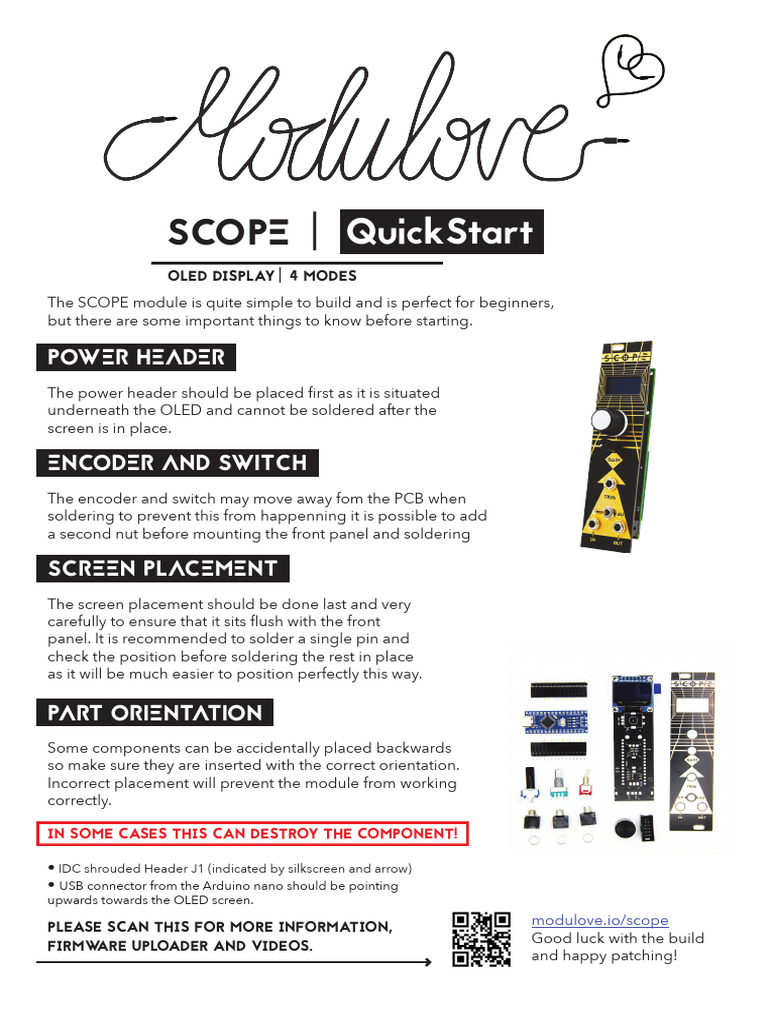 SCOPE QuickStart | PDF