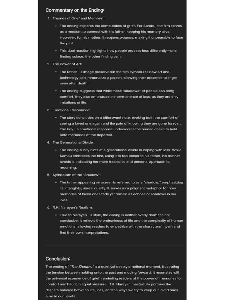 Shadow | PDF