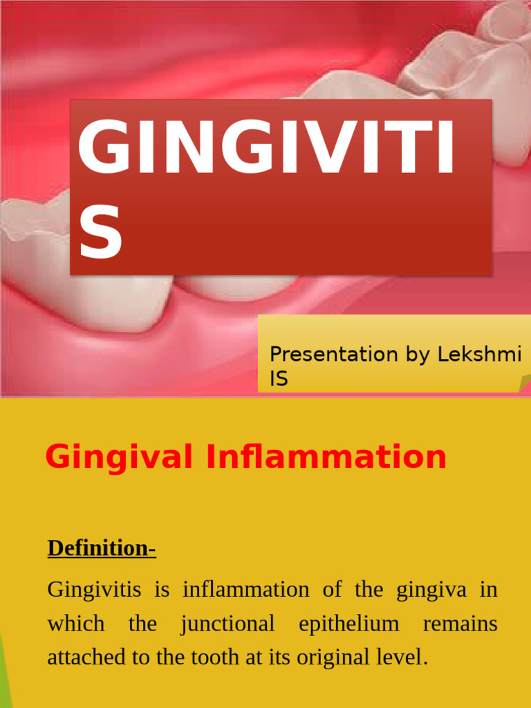 Understanding Gingivitis: Causes & Stages | PDF | Oral Hygiene | Human ...