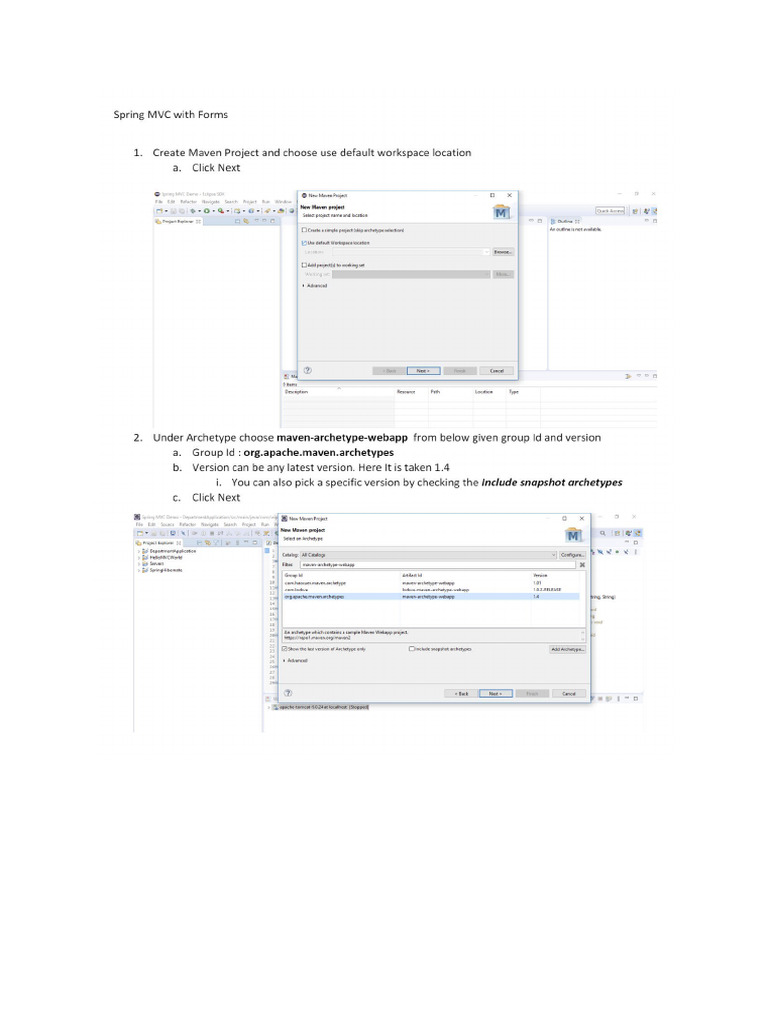 Spring MVC With Form.pdf | PDF