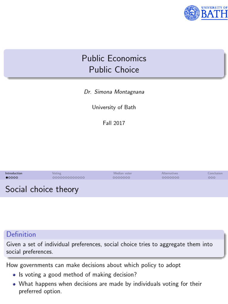 Lecture 6_Slides | PDF | Voting | Political Events