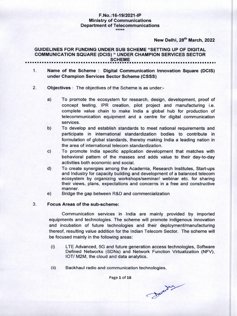 DCIS Guidelines2.0 | PDF | Telecommunications | Service Industries