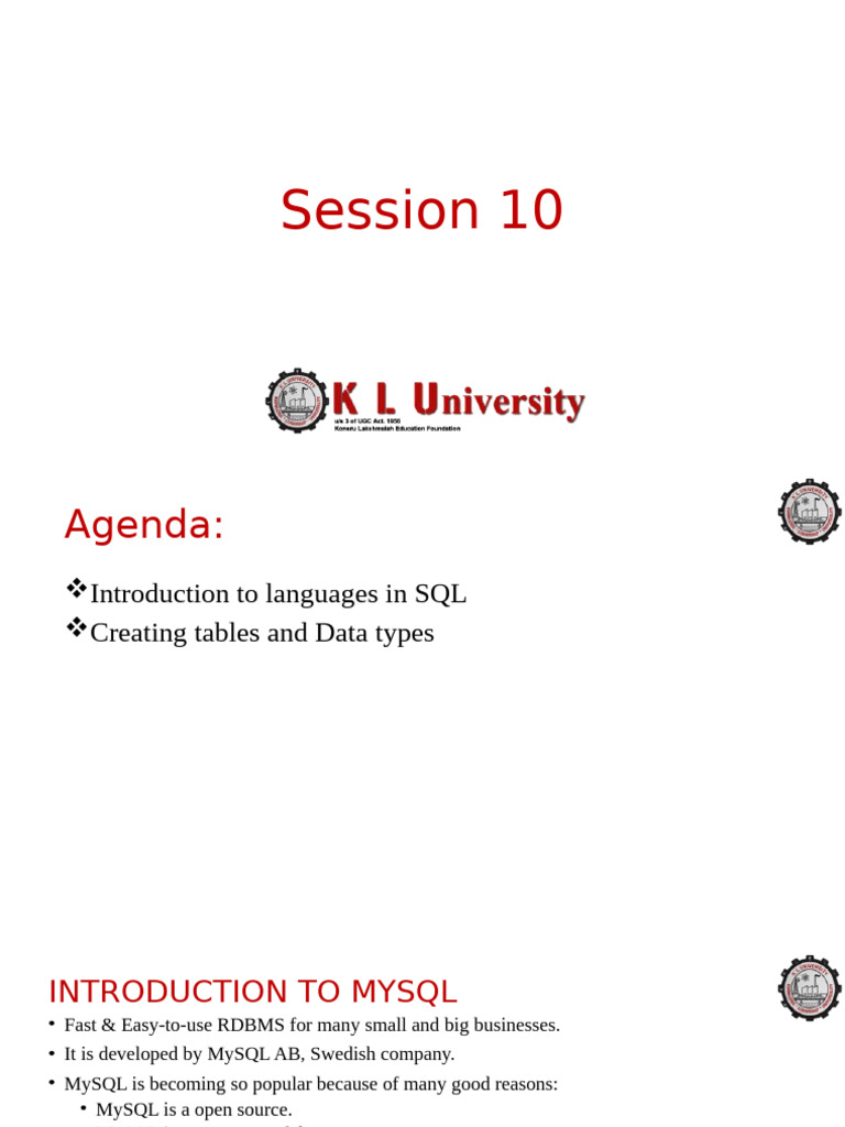 New Session 8 | PDF | My Sql | Databases