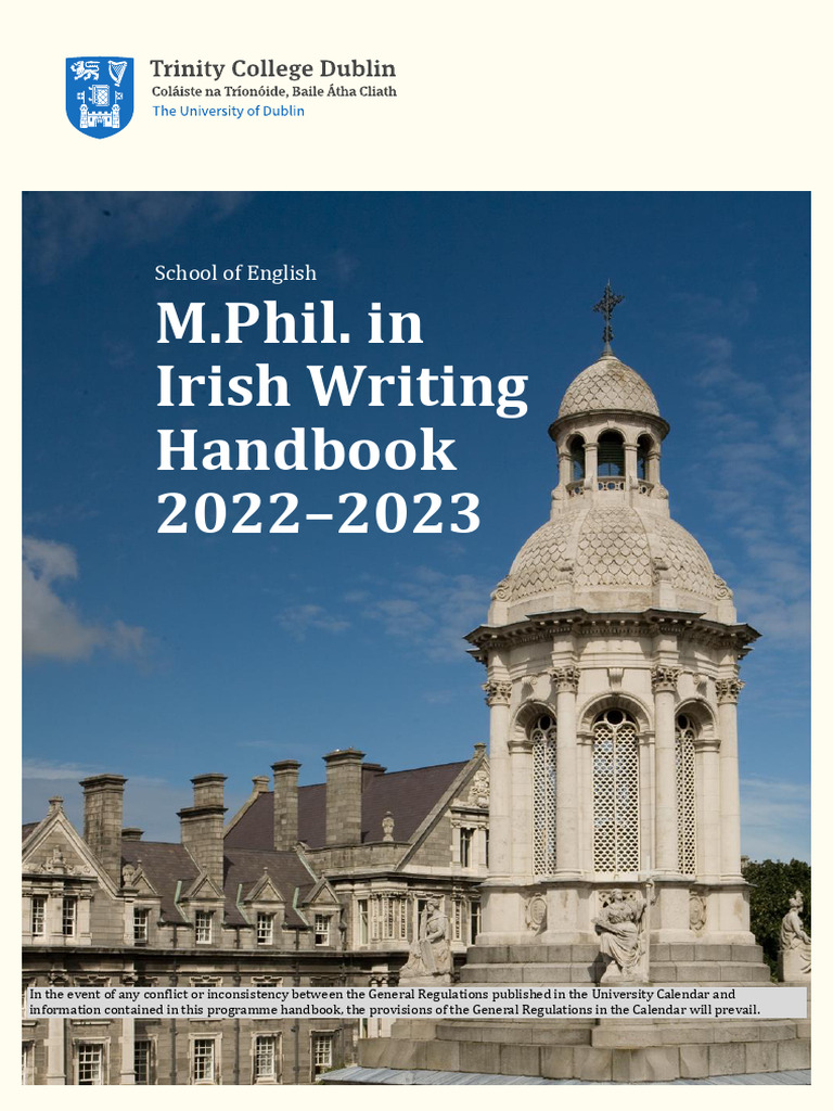 MPIW Course Handbook 2022 2023 | PDF | Thesis | Postgraduate Education