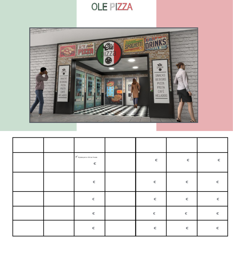 Ole Pizza | PDF