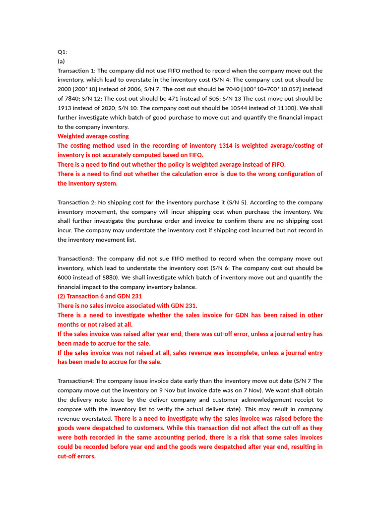 2022 Dec | PDF | Going Concern | Auditor's Report