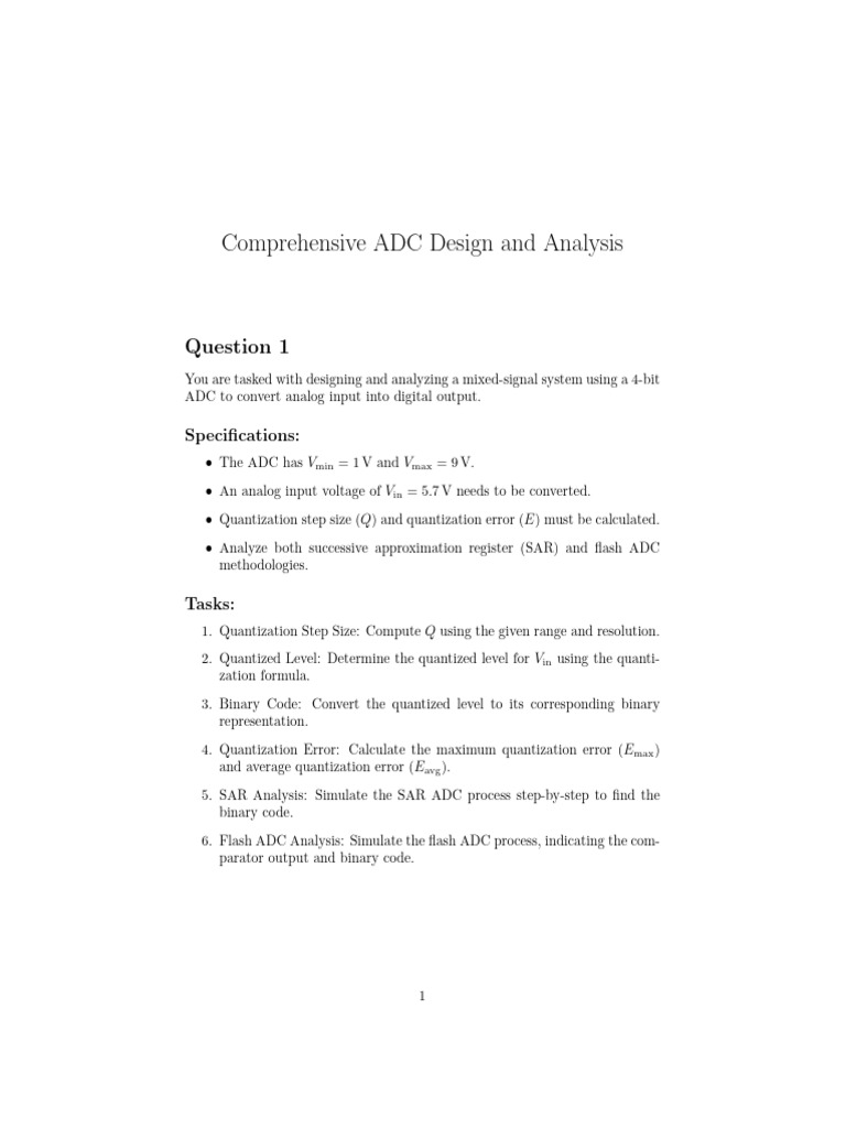 DA_examples | PDF | Analog To Digital Converter | Computer Science