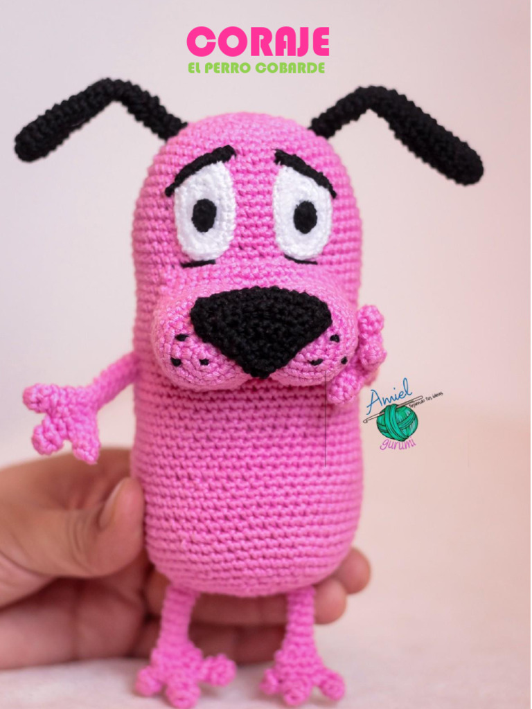 Coraje El Perro Cobarde 25 | PDF | Amigurumi