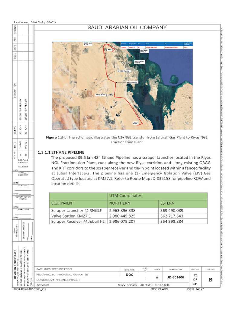 Jafurah Downstream Pipeline 2 | PDF
