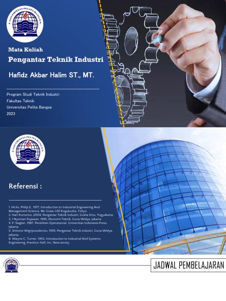 Materi Pertemuan 1 - Disiplin Dan Perkembangan Tekink Industri | PDF