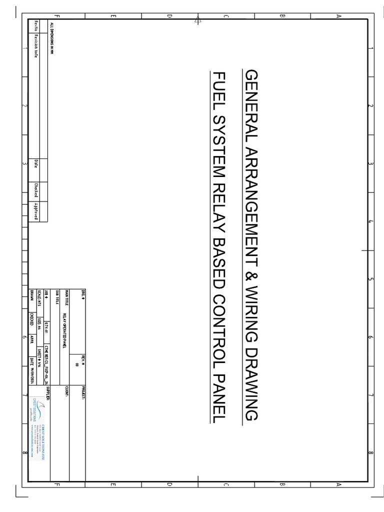 Fuel System Control Panel Model | PDF