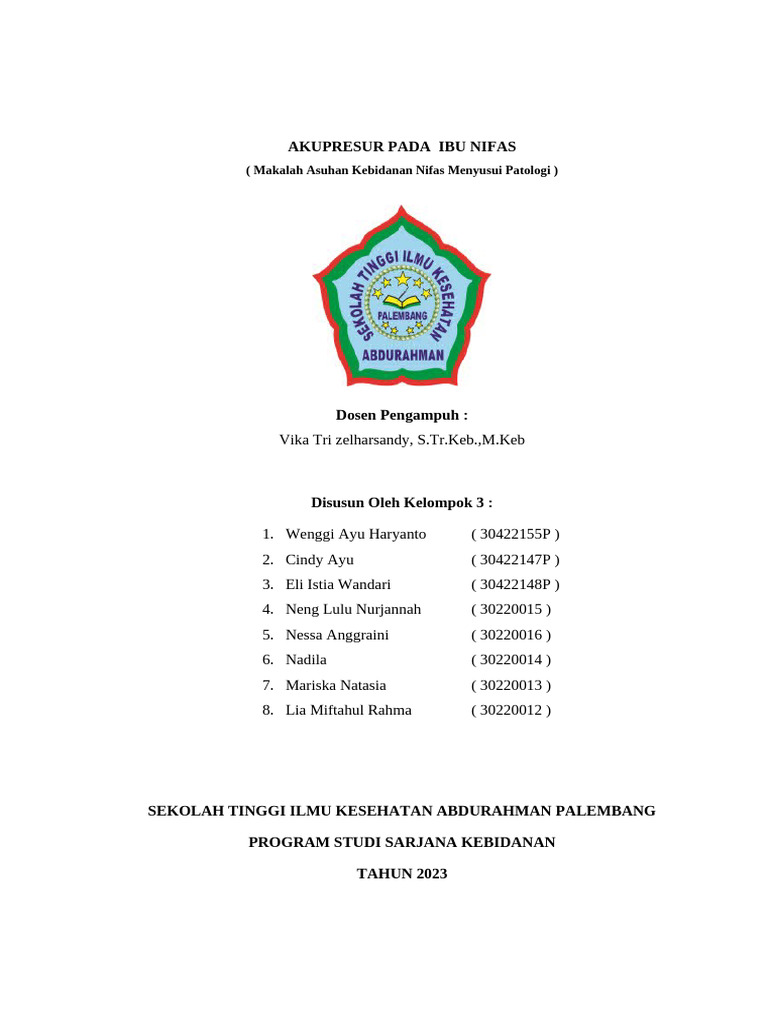 KELOMPOK 3 BU VIKA | PDF