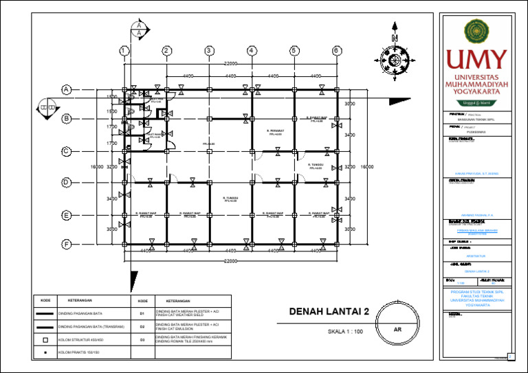 Denah Lantai 2 Firman | PDF