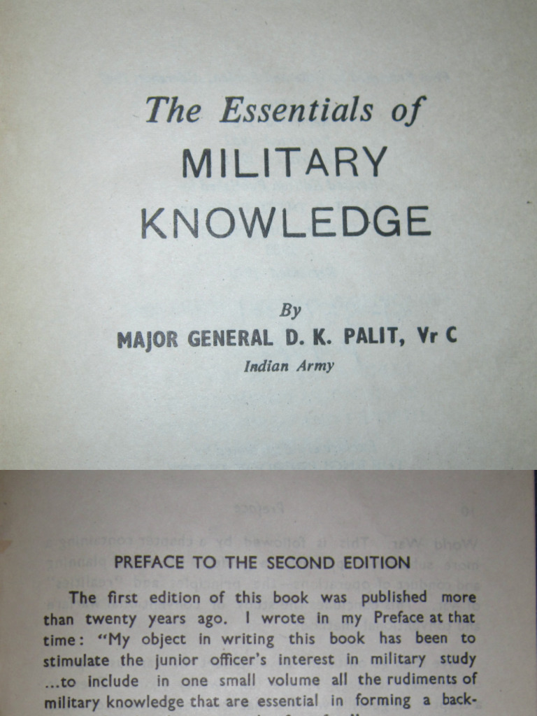 The Essential of Military Knowledge | PDF