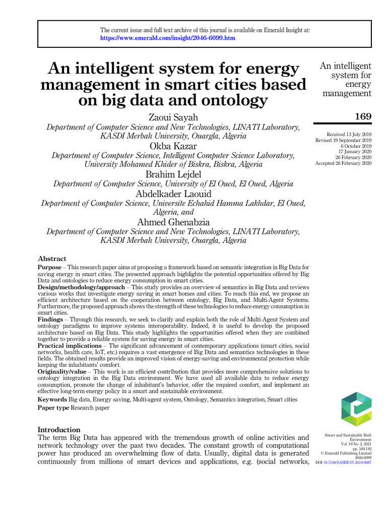paper5 | PDF | Big Data | Energy Conservation