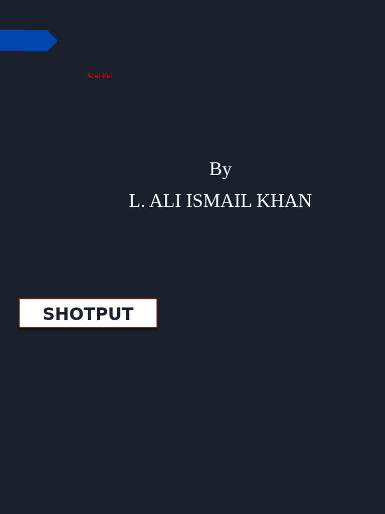 Shotput | PDF