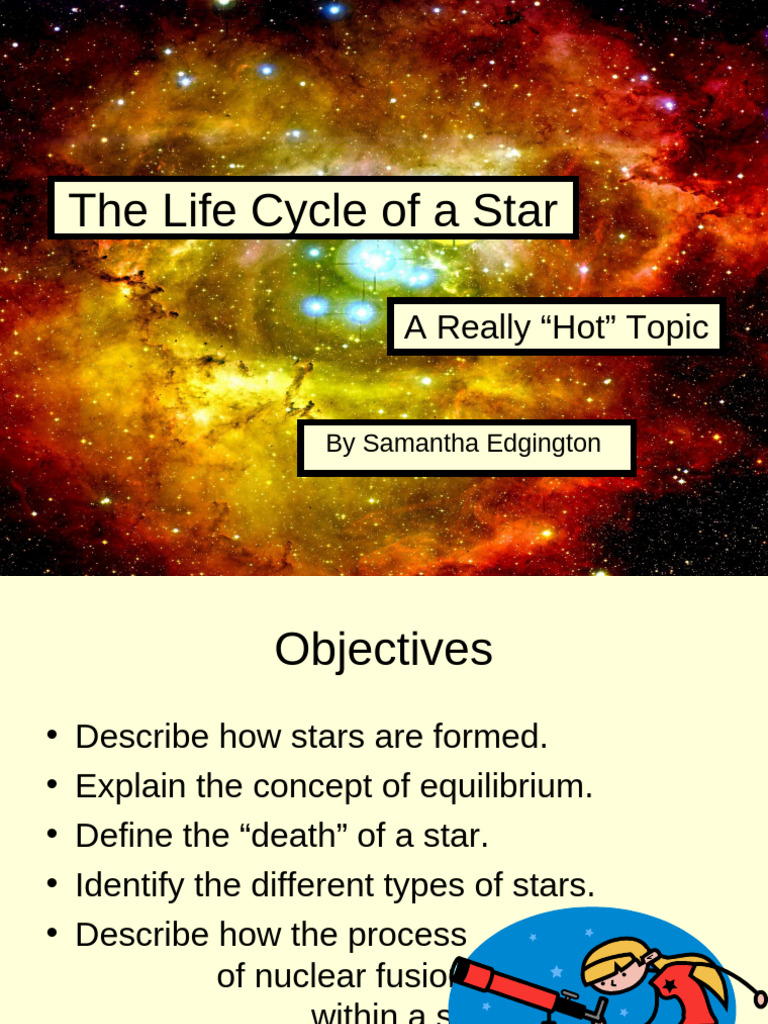 The Life Cycle of a Star | PDF | Stars | Nuclear Fusion