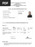 Madhya Pradesh Professional Examination Board - Template PDF | PDF