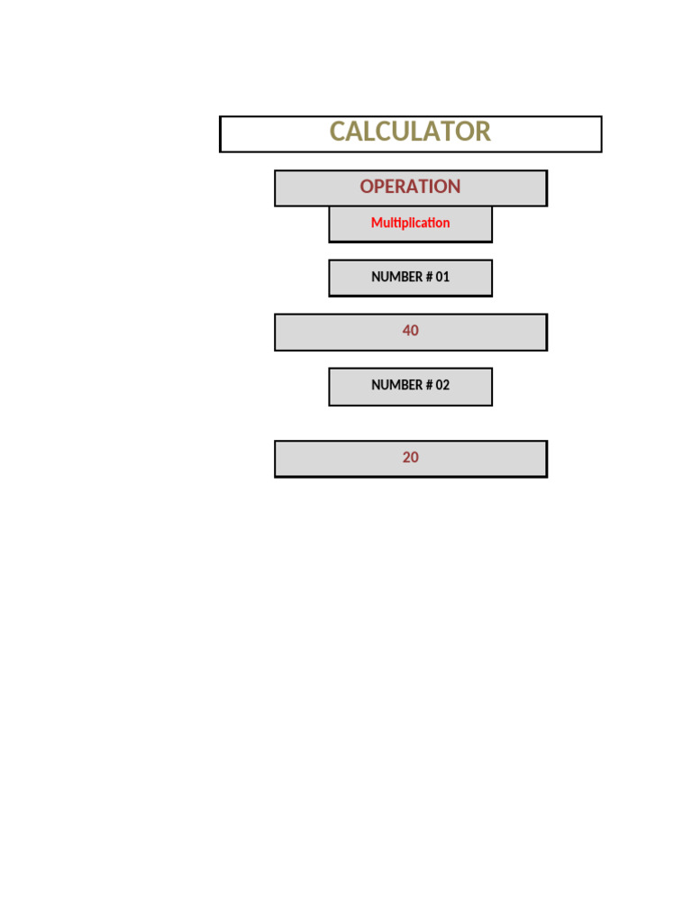 Assignment 06 Calculator | PDF